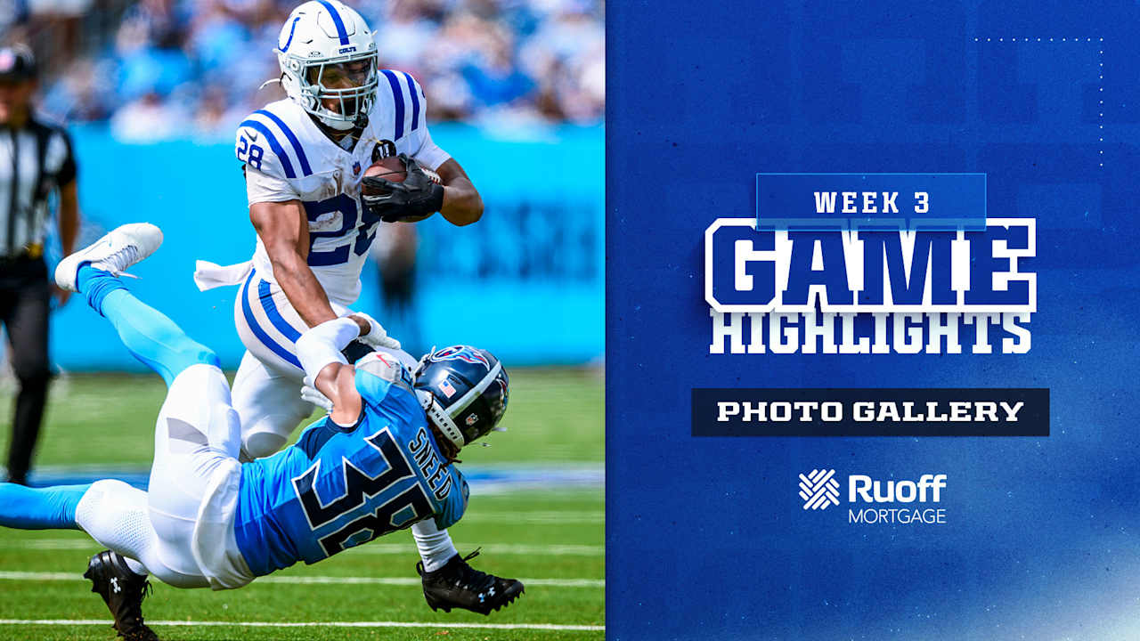 Game Highlights: Colts at Titans, Week 3