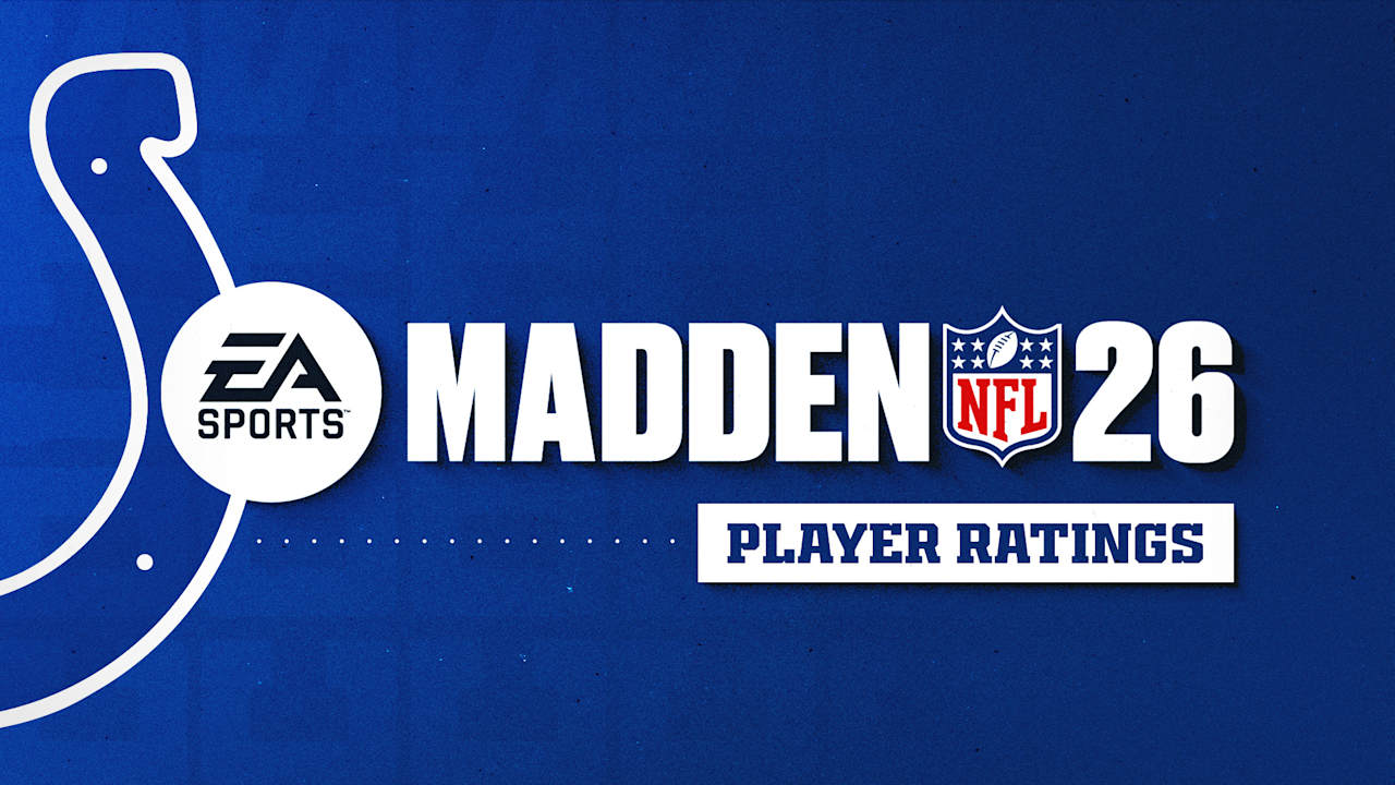 Madden NFL 26: Initial ratings for Colts veterans, rookies