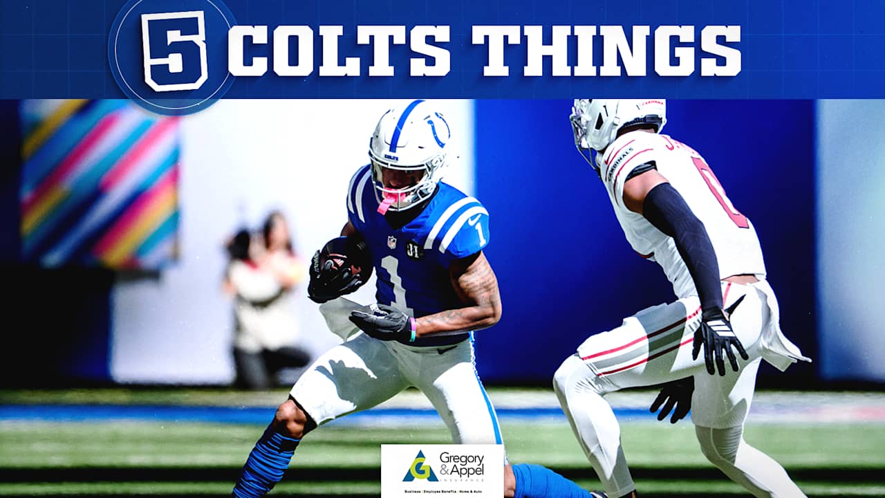 5 Colts Things: Colts have No. 1 scoring offense in NFL, red zone surge ...