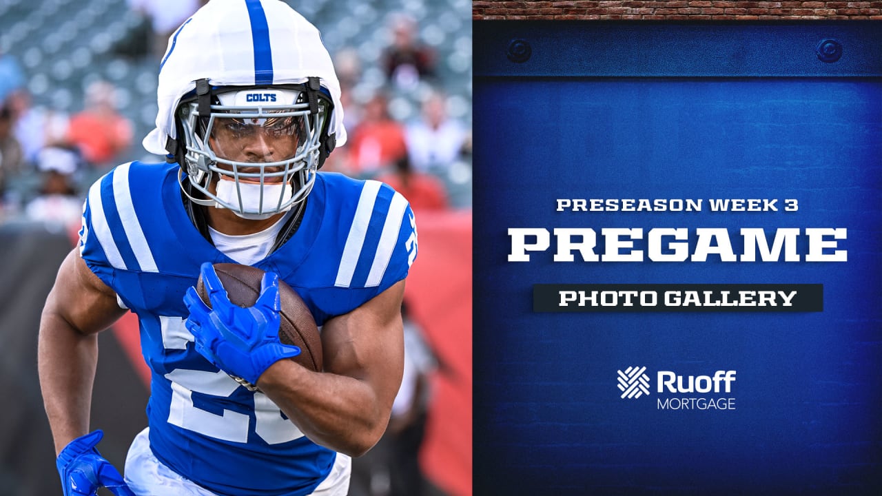 Pregame Photos: Colts at Bengals, Preseason Week 3