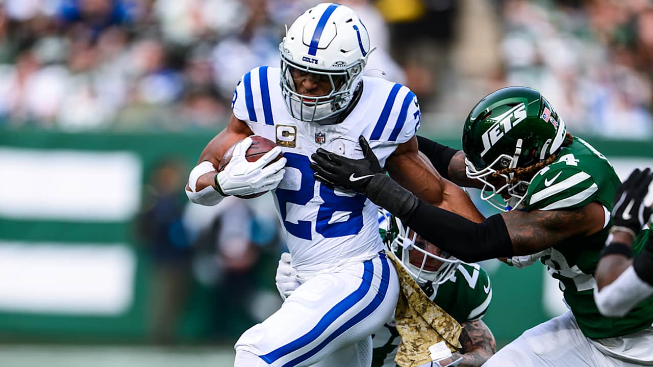 Workhorse running backs made a comeback in 2024, with Colts' Jonathan ...