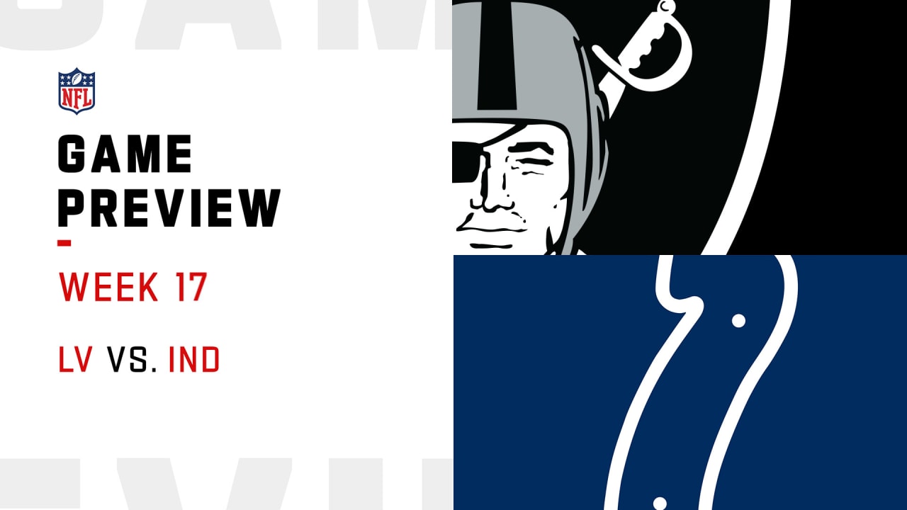 Raiders vs Colts preview Week 17