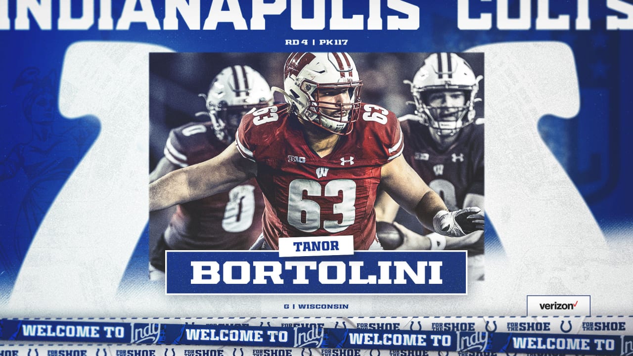 Colts select Wisconsin guard Tanor Bortolini in fourth round of 2024 ...