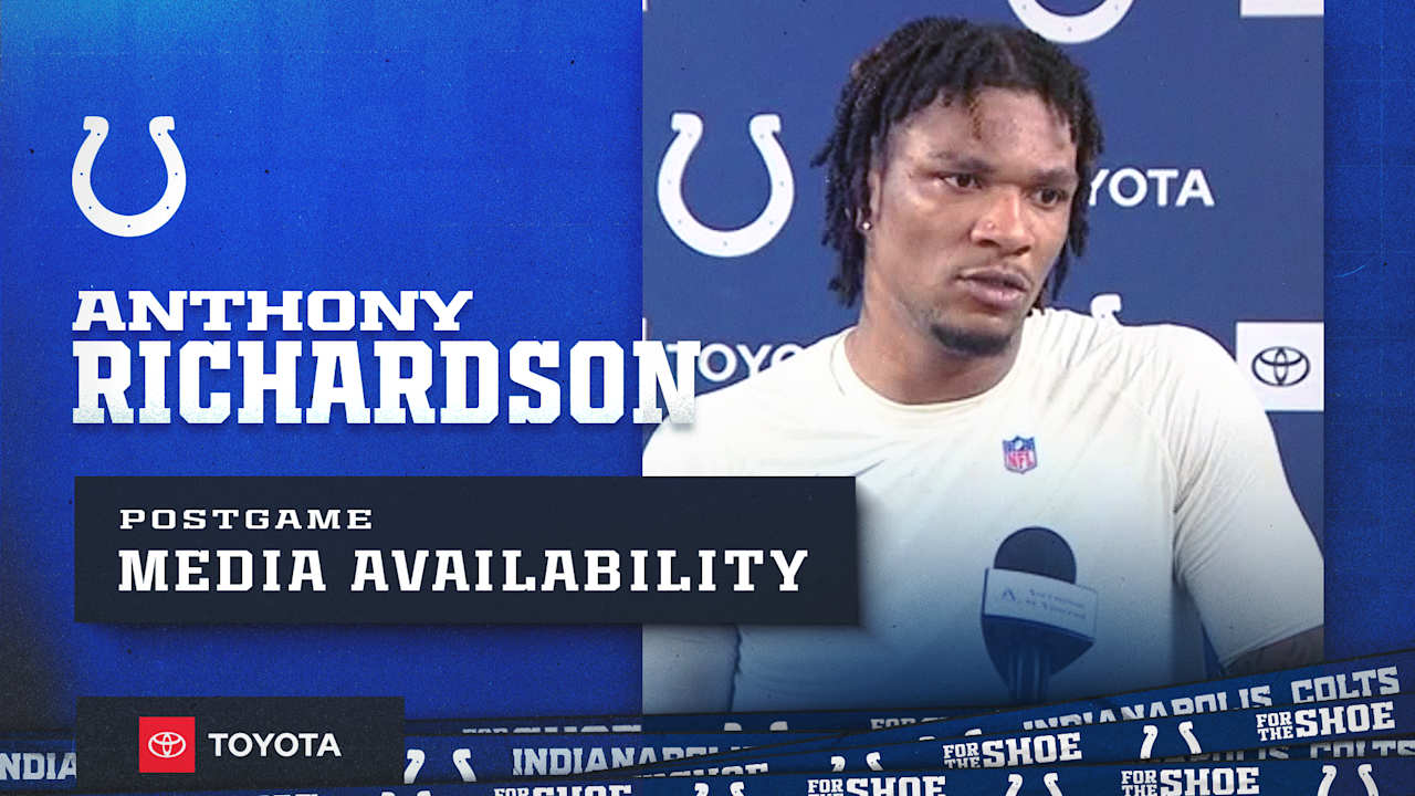 Anthony Richardson: Colts at Packers postgame