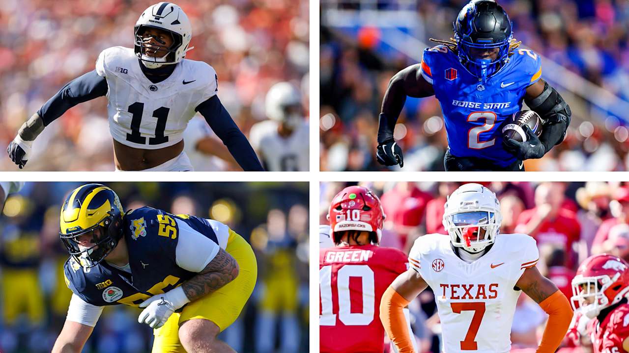 Top 50 2025 NFL Draft prospects 2.0