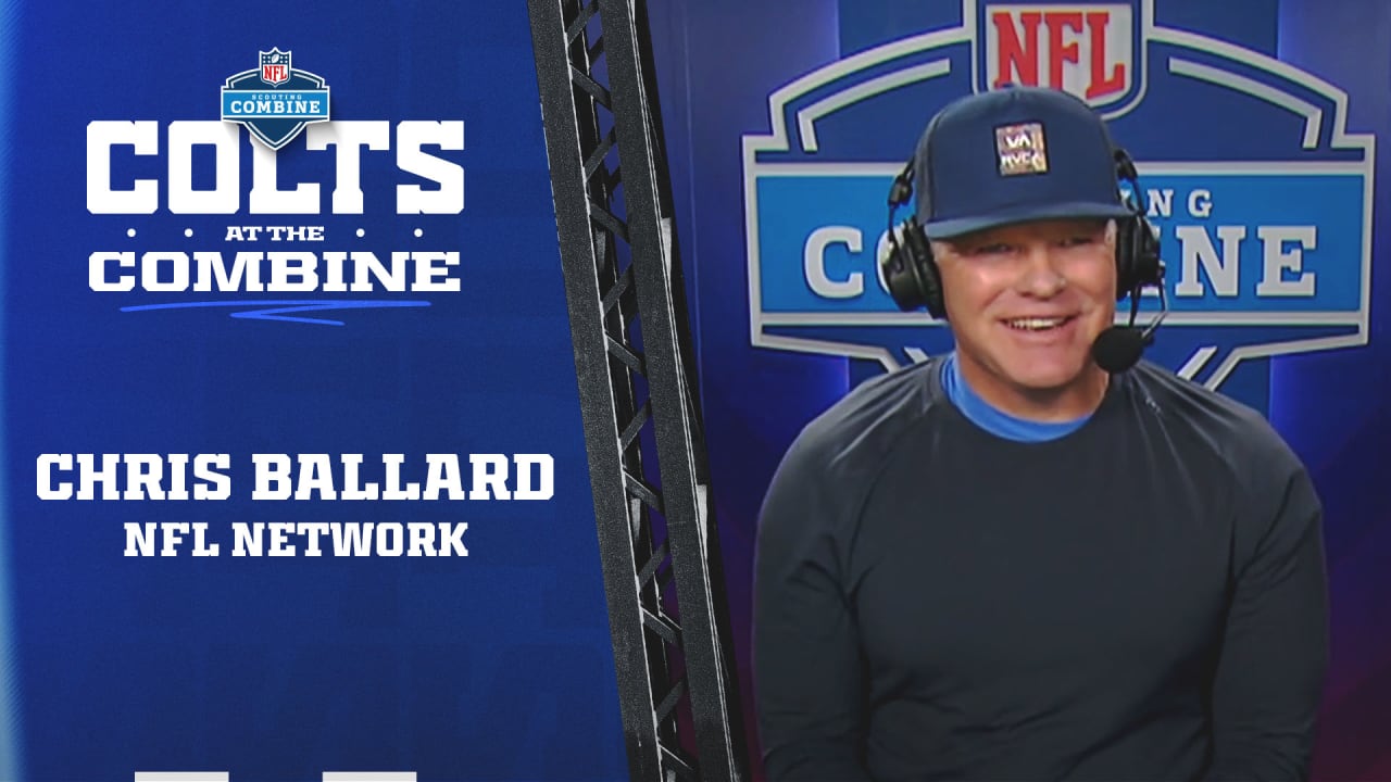 Chris Ballard joins the 2024 Combine broadcast on NFL Network