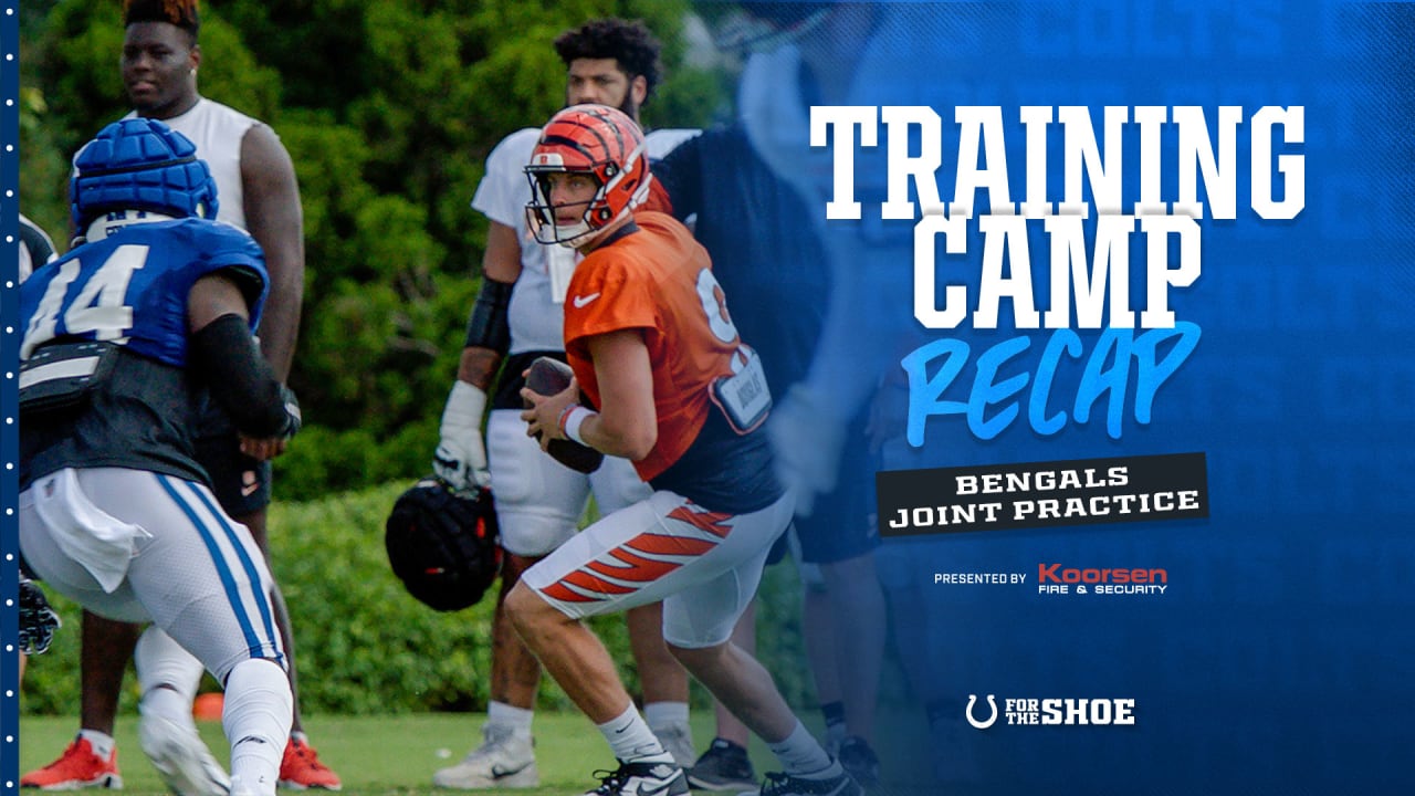 See You Thursday: Colts vs. Bengals joint practice recap