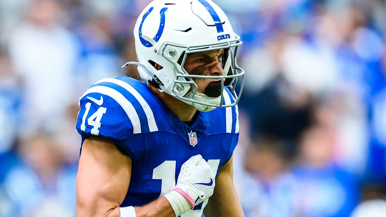 What Alec Pierce's most 'difficult' catch of Week 1, which wasn't on ...