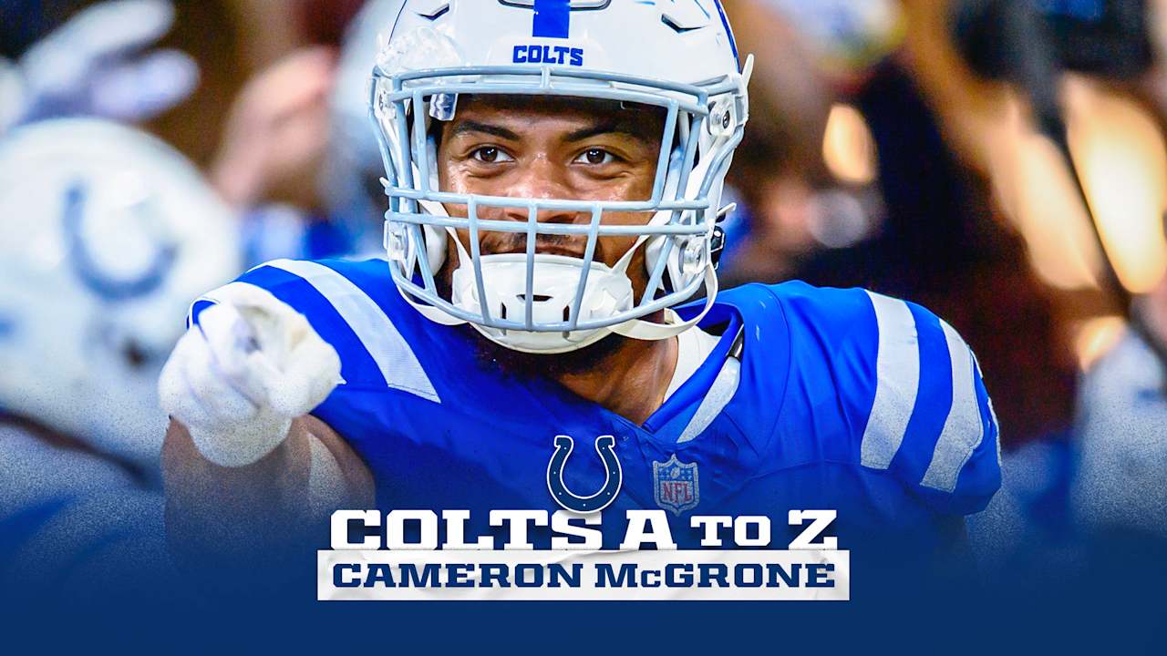 Colts A to Z: Cameron McGrone