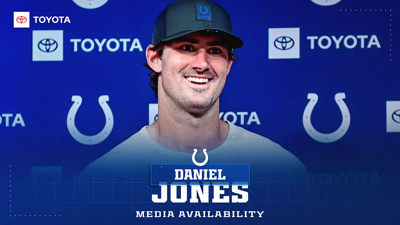 Daniel Jones: Colts at Titans postgame