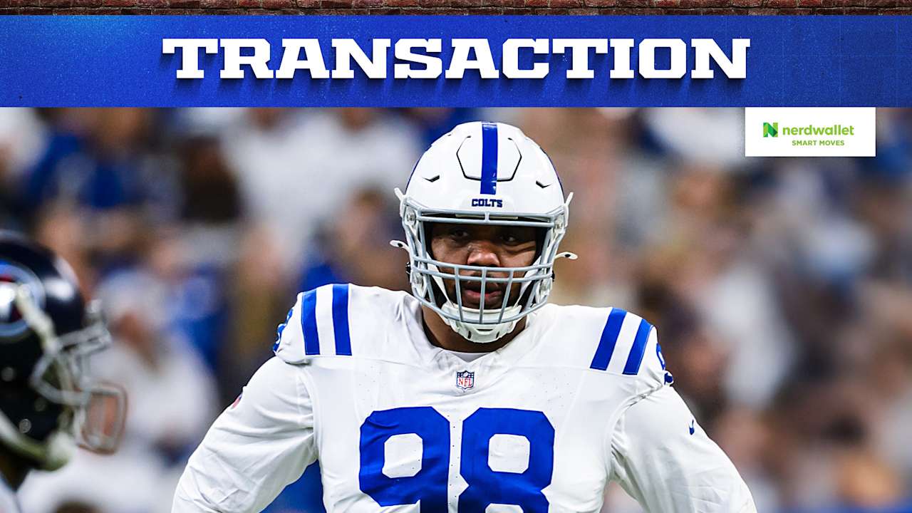 Colts release defensive tackle Raekwon Davis