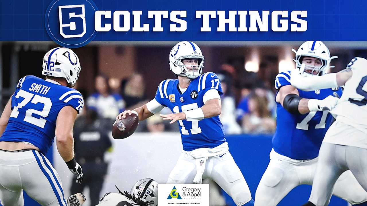 5 Colts Things: Where offense ranks in NFL through Week 5, Daniel Jones ...