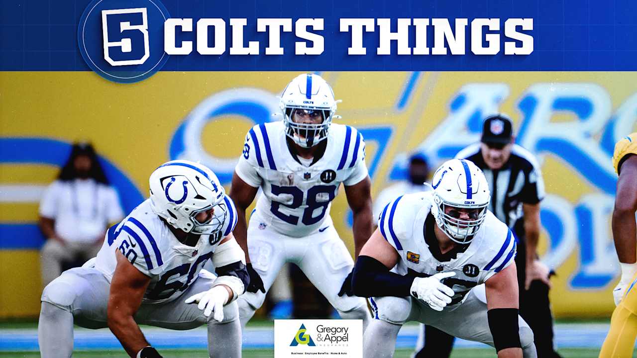 5 Colts Things: Quenton Nelson makes case for Protector of the Year ...
