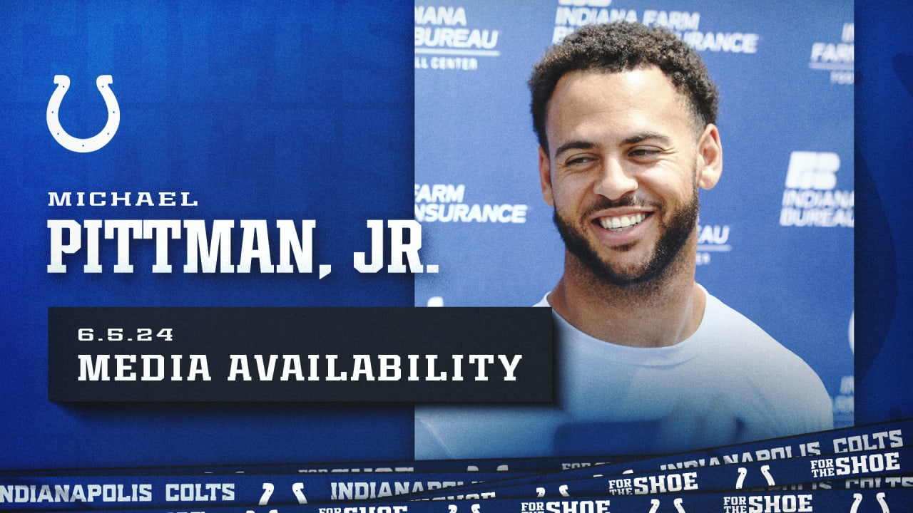 Michael Pittman Jr: Minicamp media availability, June 5