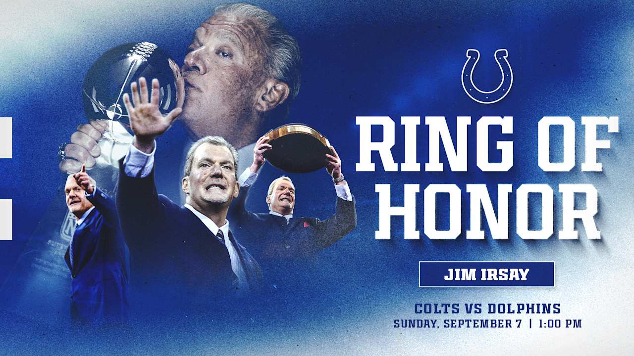 Jim Irsay inducted into Colts Ring of Honor