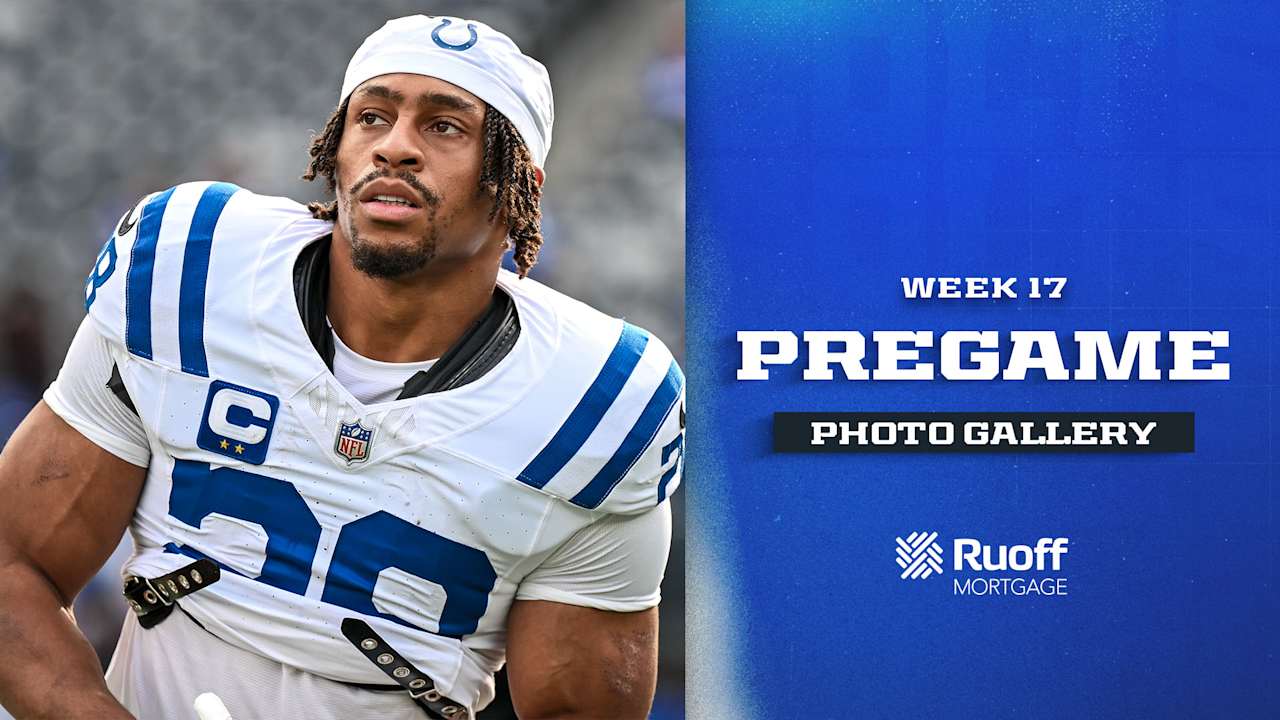 Pregame Photos: Colts at Giants, Week 17