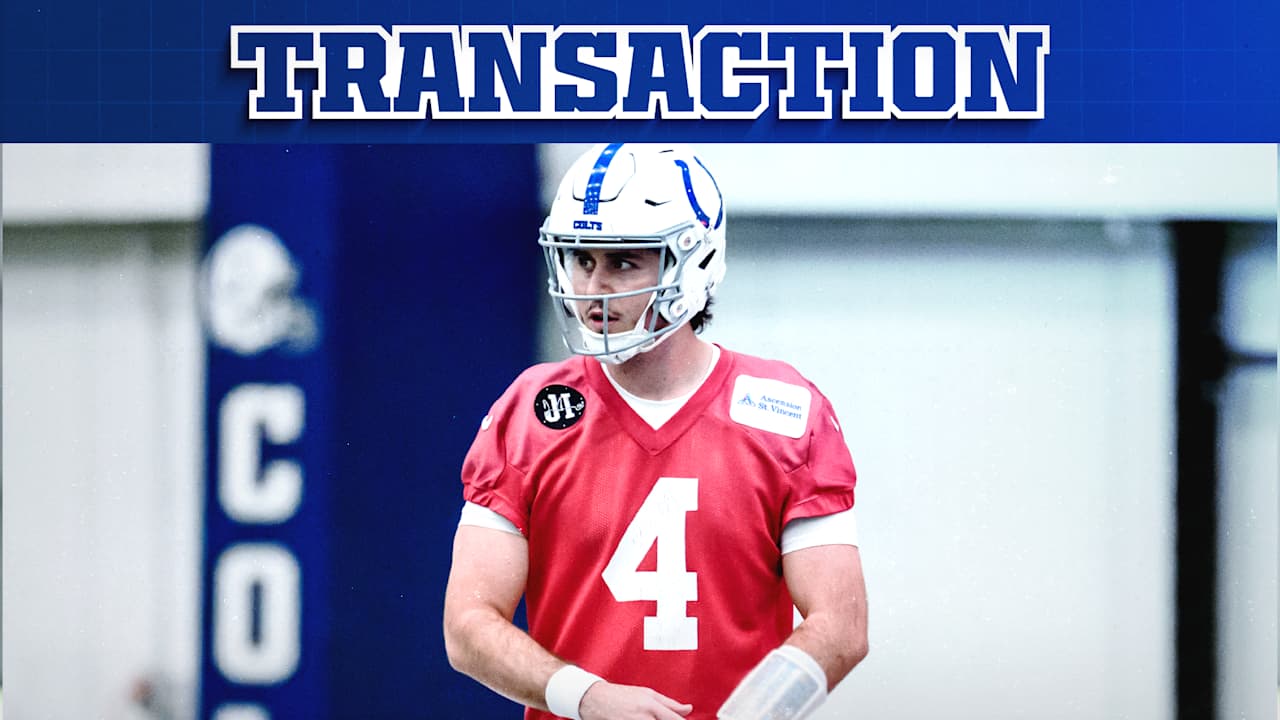 Colts elevate QB Seth Henigan, TE Sean McKeon from practice squad to ...
