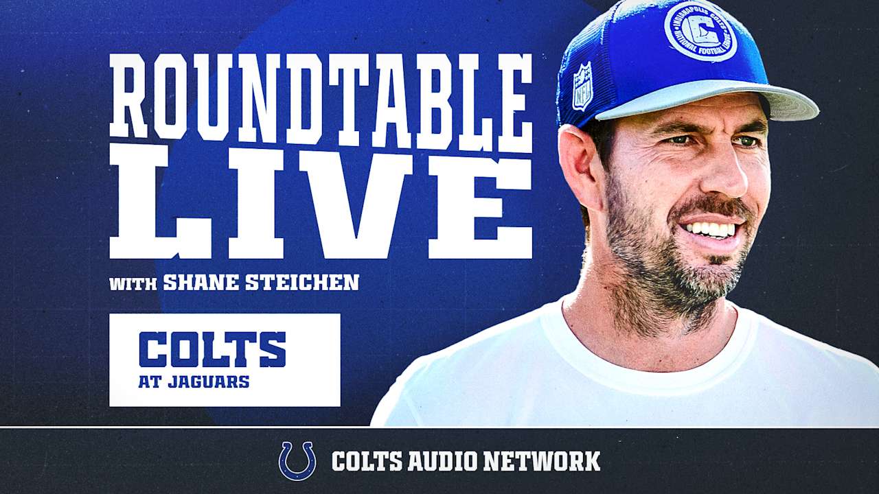 Colts Roundtable Live: Shane Steichen, Colts at Jaguars