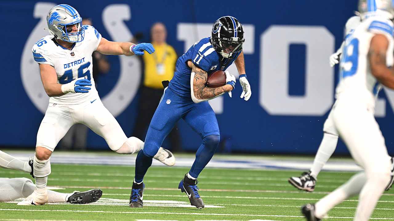 HIGHLIGHT: Michael Pittman Jr. bounces off of Brian Branch for 30-yard ...