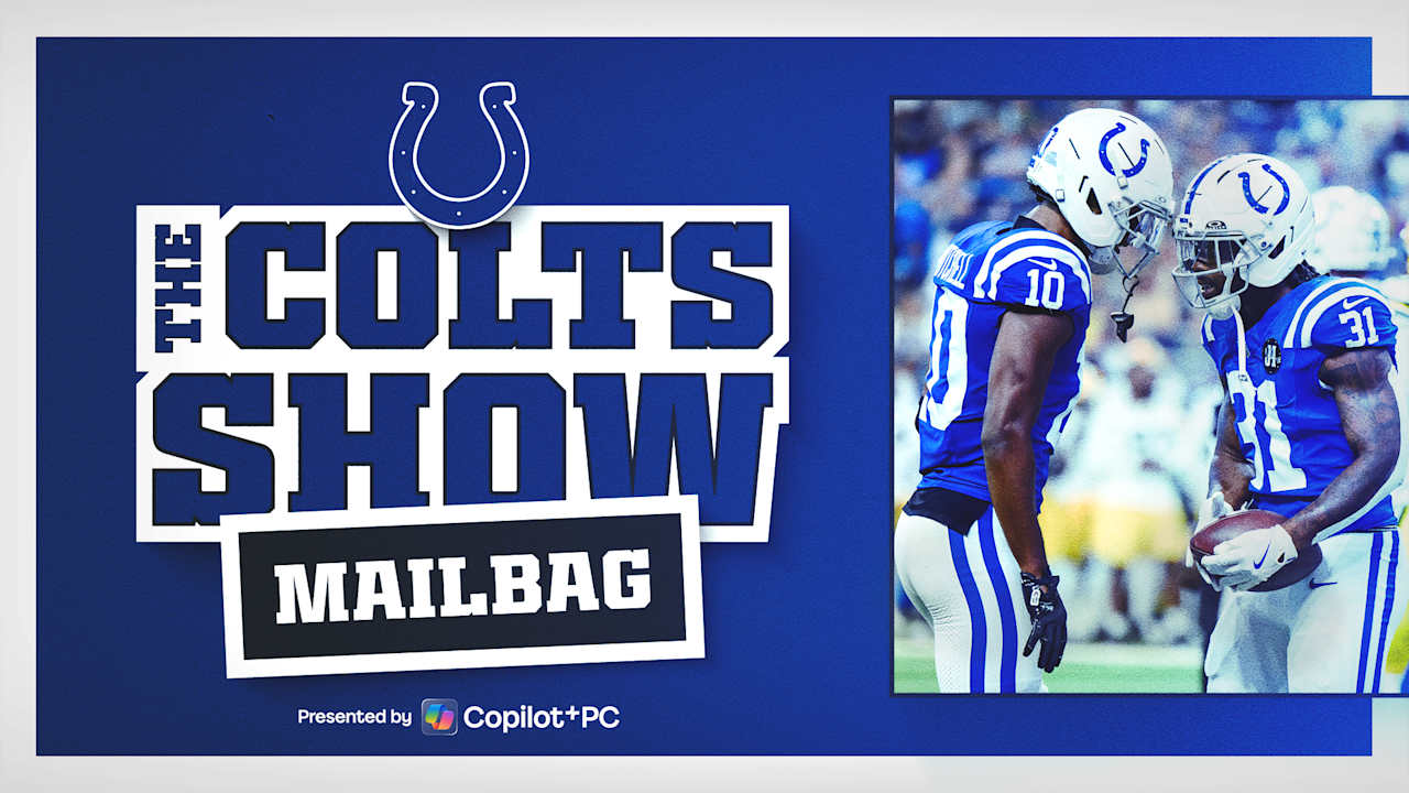 The Colts Show Mailbag: Jonathan Taylor's workload, Adonai Mitchell vs ...