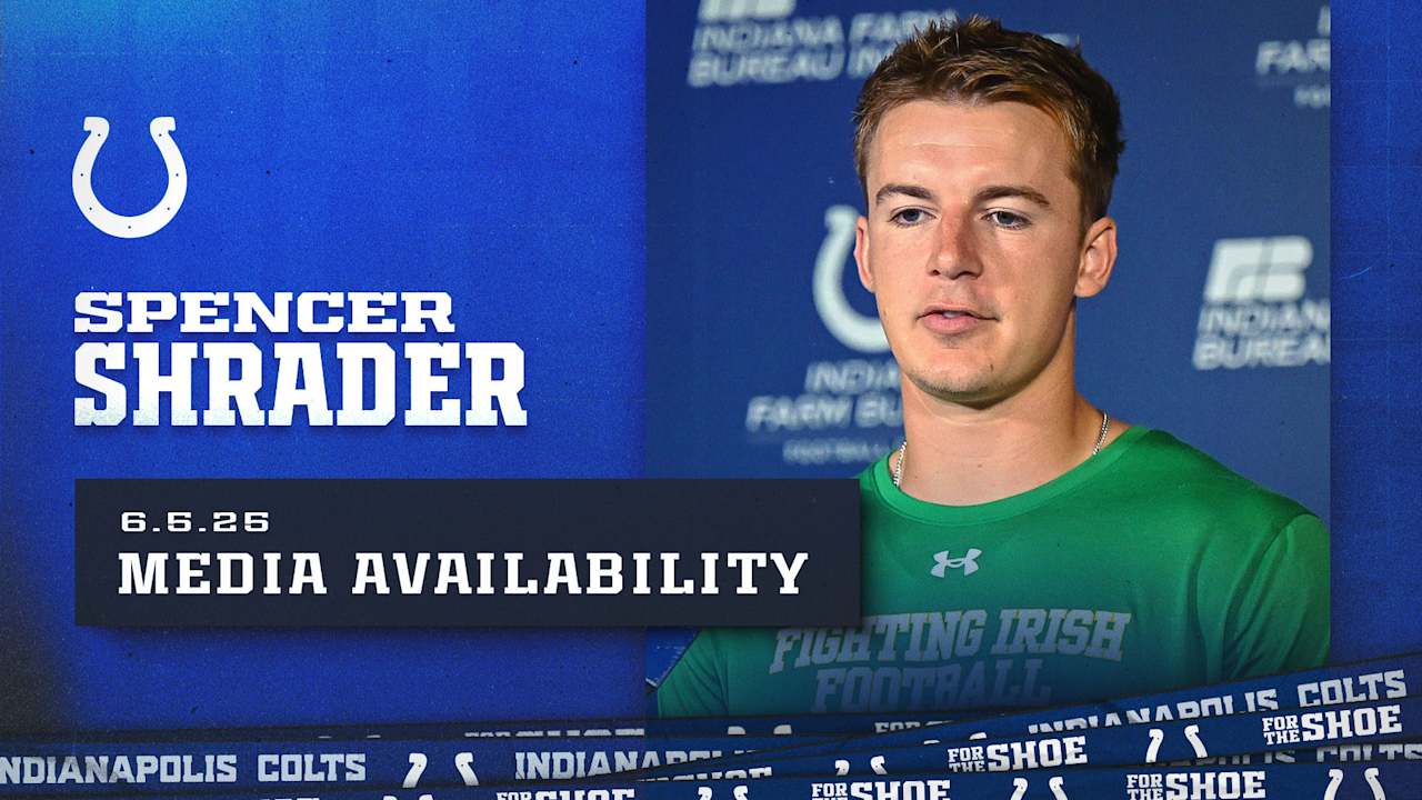 Spencer Shrader: Offseason program media availability, June 5