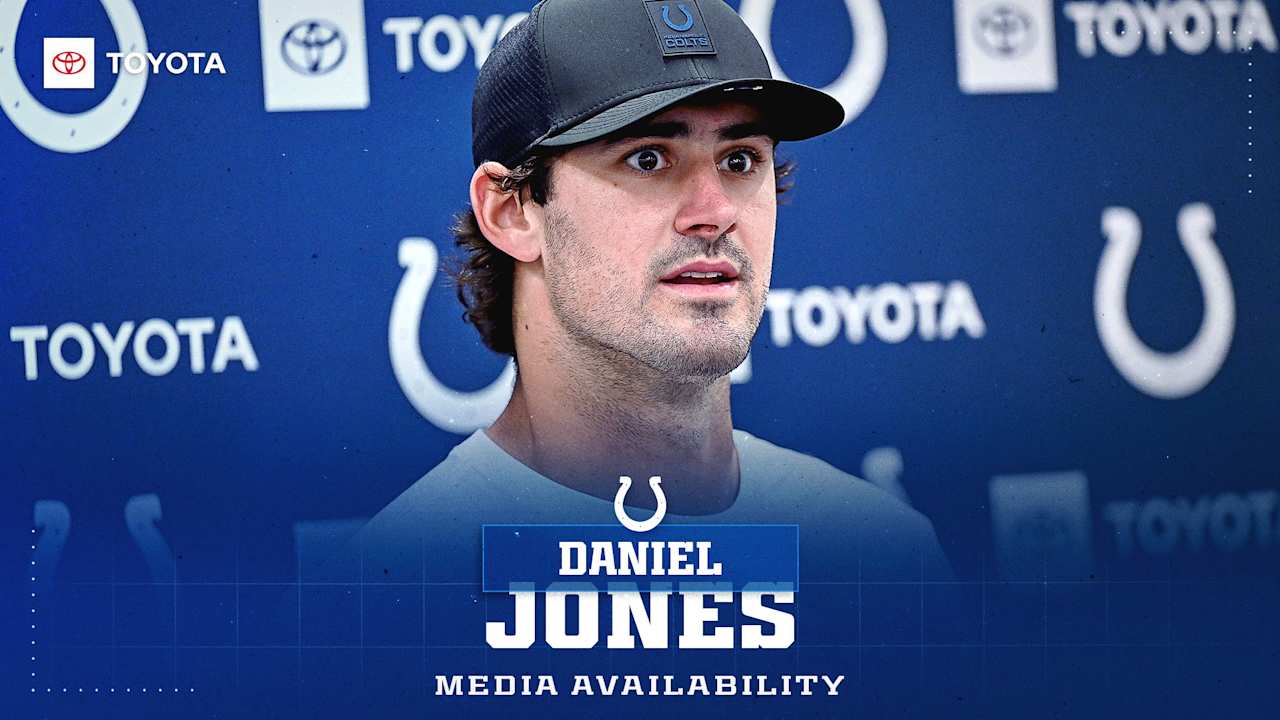 Daniel Jones: Colts at Rams postgame