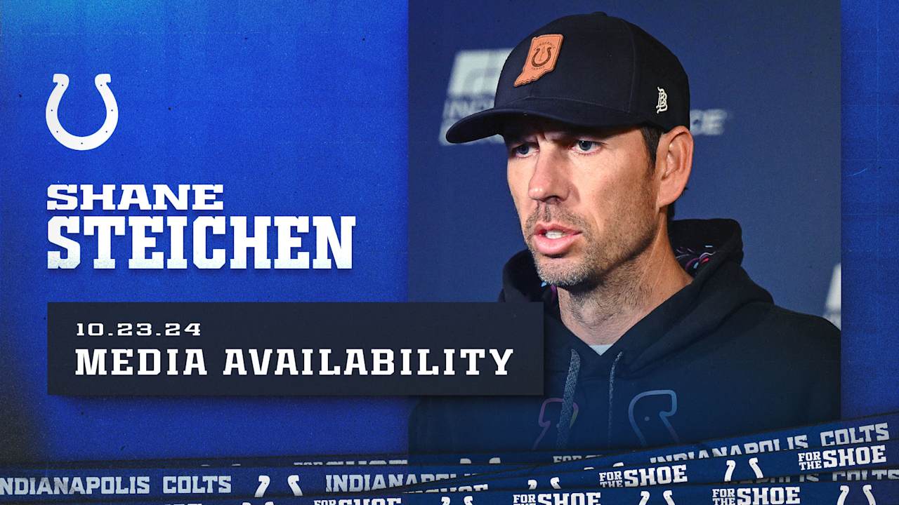 Shane Steichen: Mid-week update, Colts at Texans