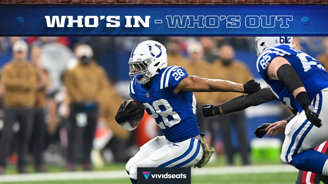 Colts rule out T Braden Smith, RB Jonathan Taylor for Week 14 game vs. Cincinnati Bengals