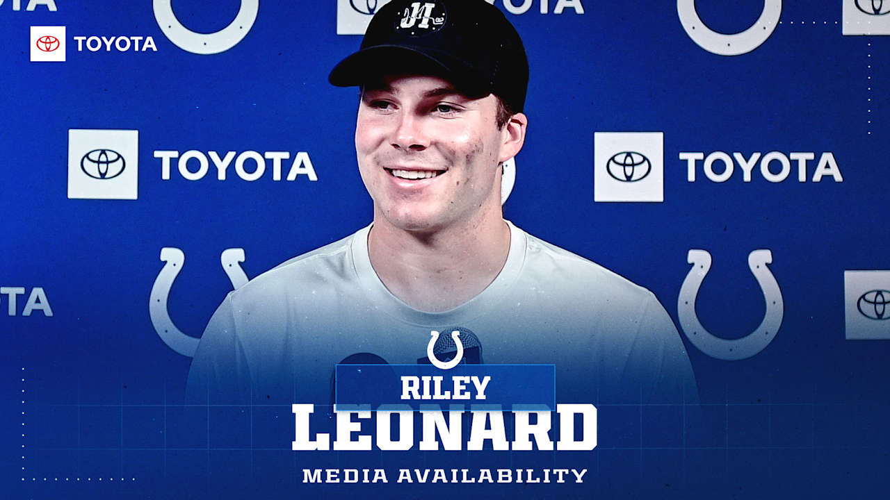 Riley Leonard: Colts at Texans postgame