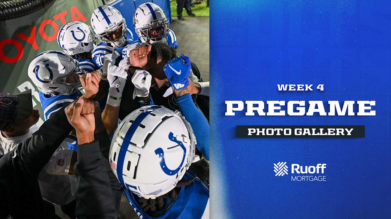 Pregame Photos: Colts vs. Steelers, Week 4