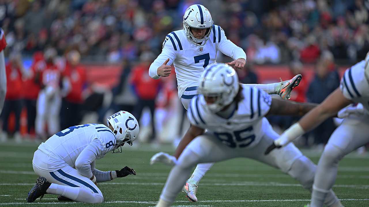 HIGHLIGHT: Matt Gay's 25-yard FG recaptures Colts' lead
