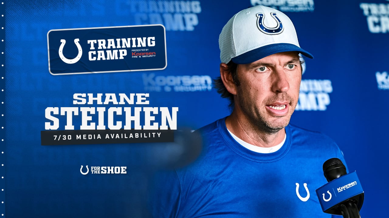 Shane Steichen: Training camp media availability, July 30