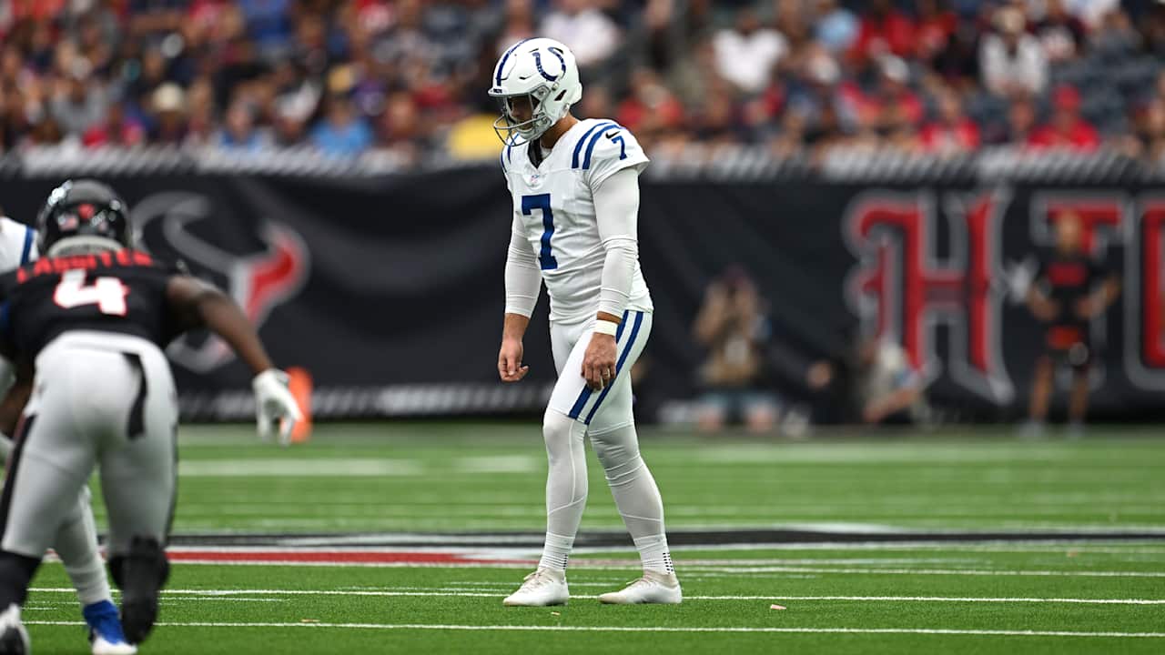 HIGHLIGHT: Matt Gay's 46-yard FG brings Colts into a 3-3 tie with Texans