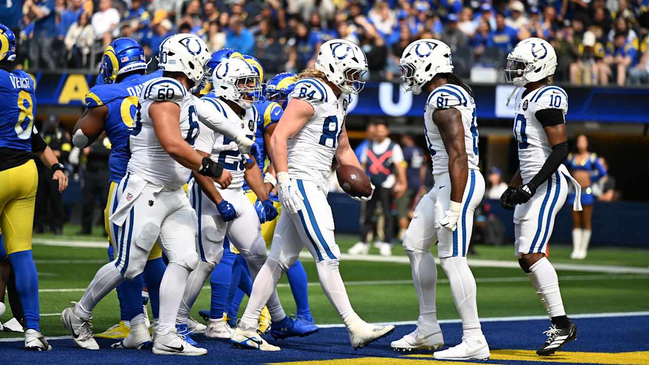 Tyler Warren's versatility shines again with first career touchdown in ...