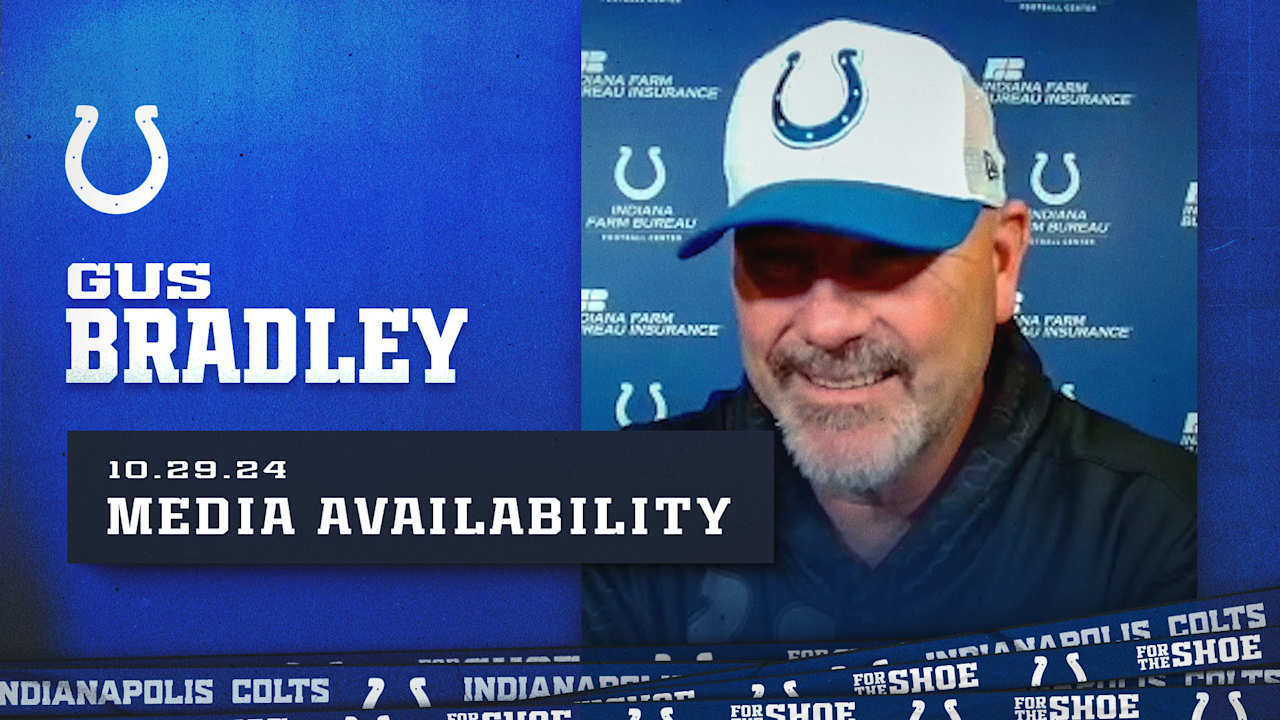 DC Gus Bradley: Colts at Vikings, Week 9