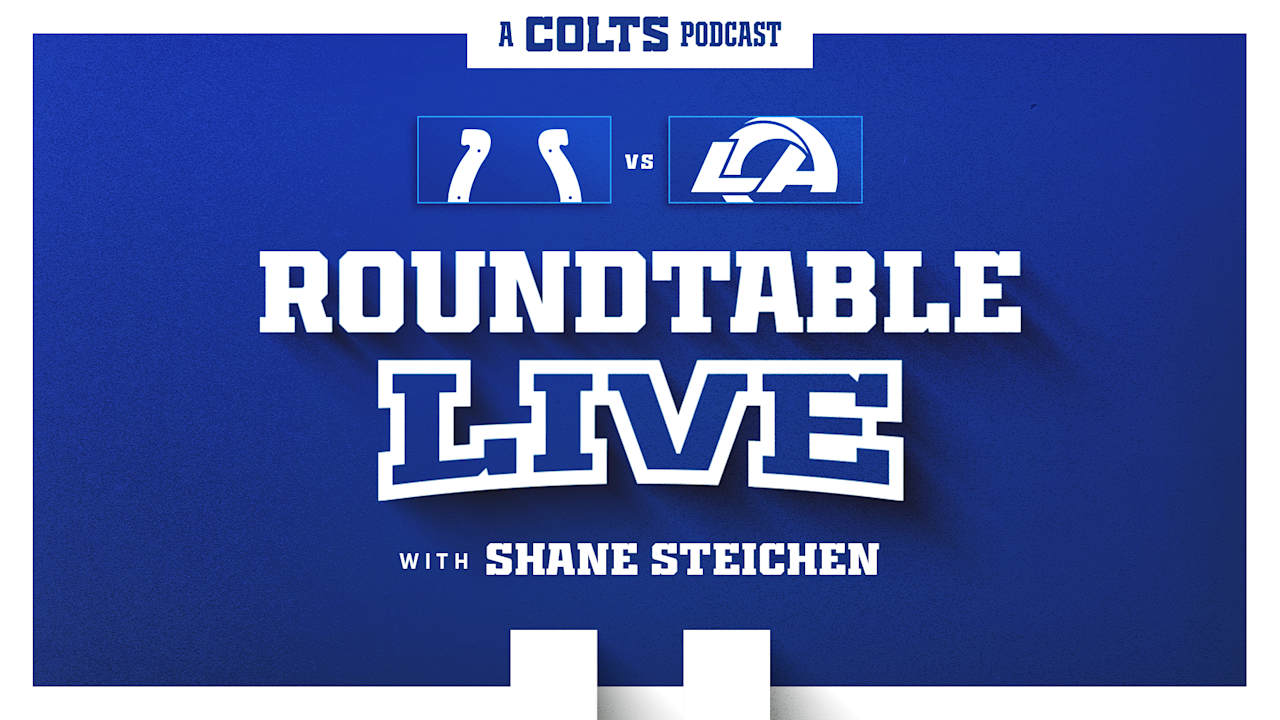 Colts Roundtable Live: Shane Steichen on Colts' tough loss to the Rams ...