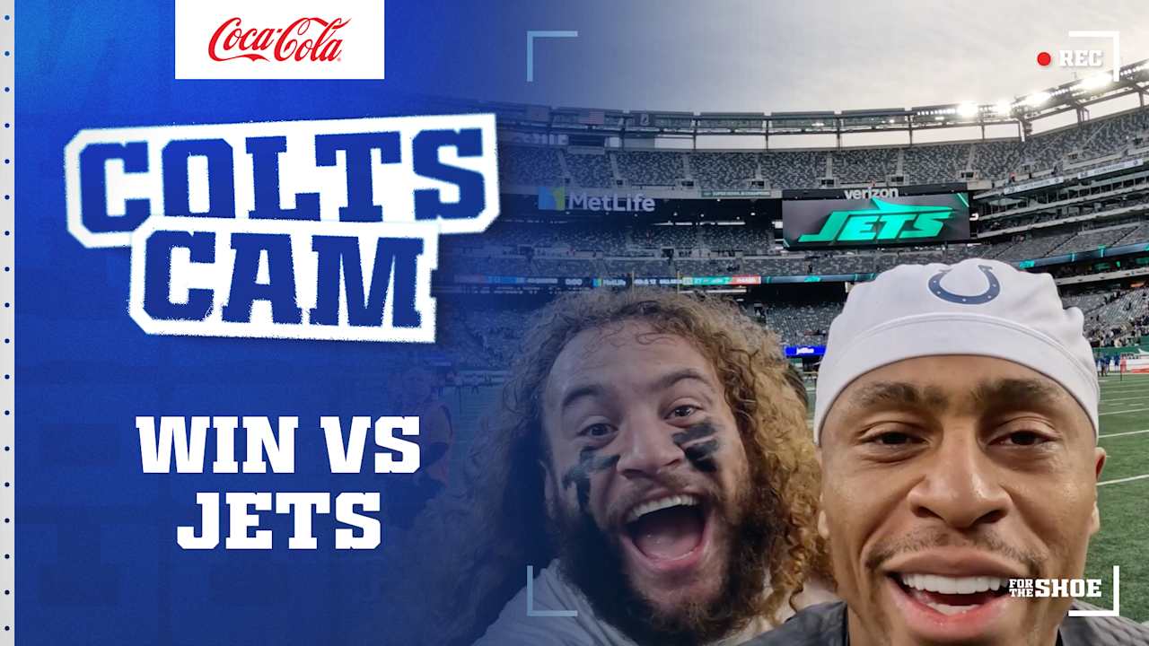 Colts Cam: Win versus the Jets