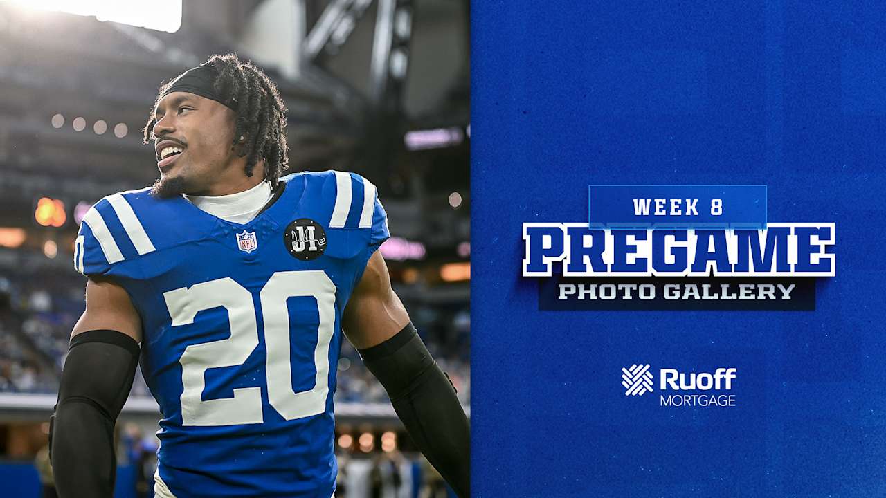 Pregame Photos: Colts vs. Titans, Week 8