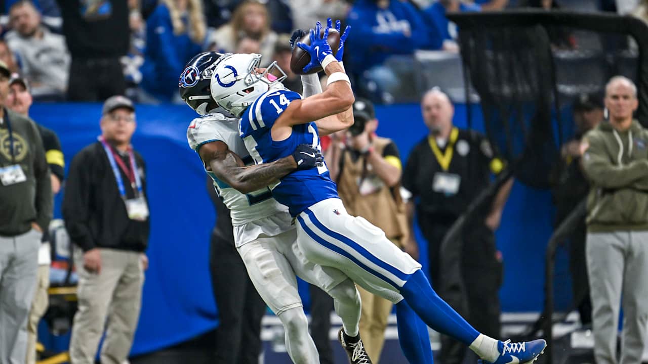 Colts' top plays vs. Titans Week 8
