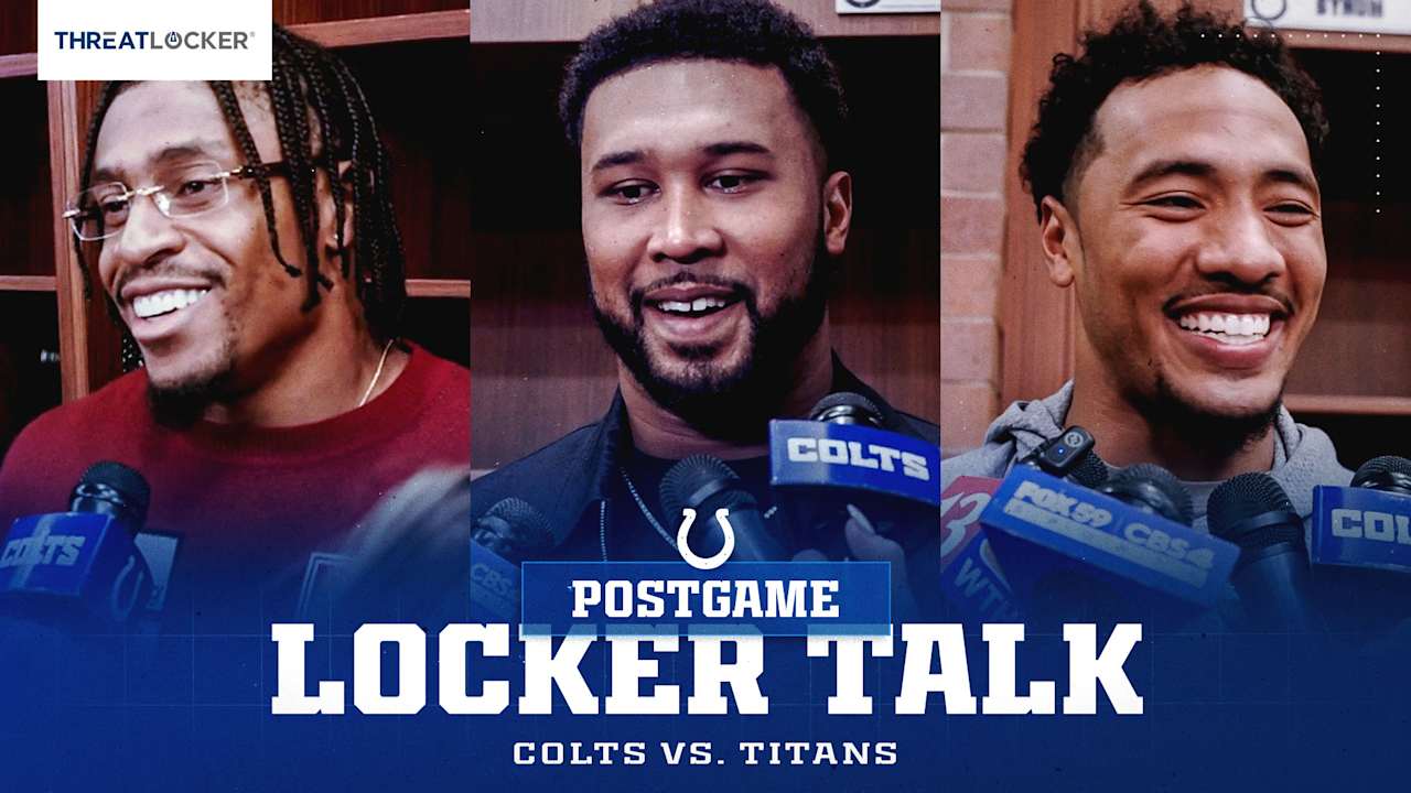 Locker Talk: Jonathan Taylor, DeForest Buckner and Cam Bynum, Colts vs ...