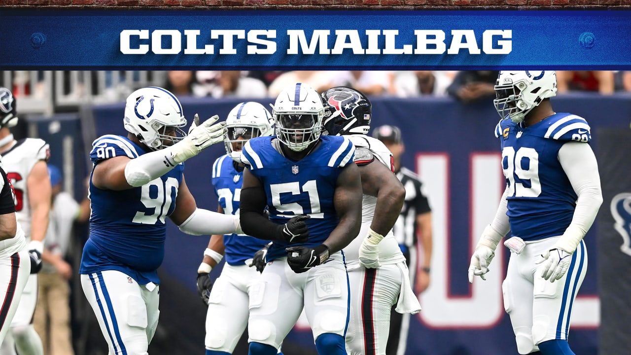 Colts Mailbag: D-line vs. Texans' O-line, rushing success at Lucas Oil ...
