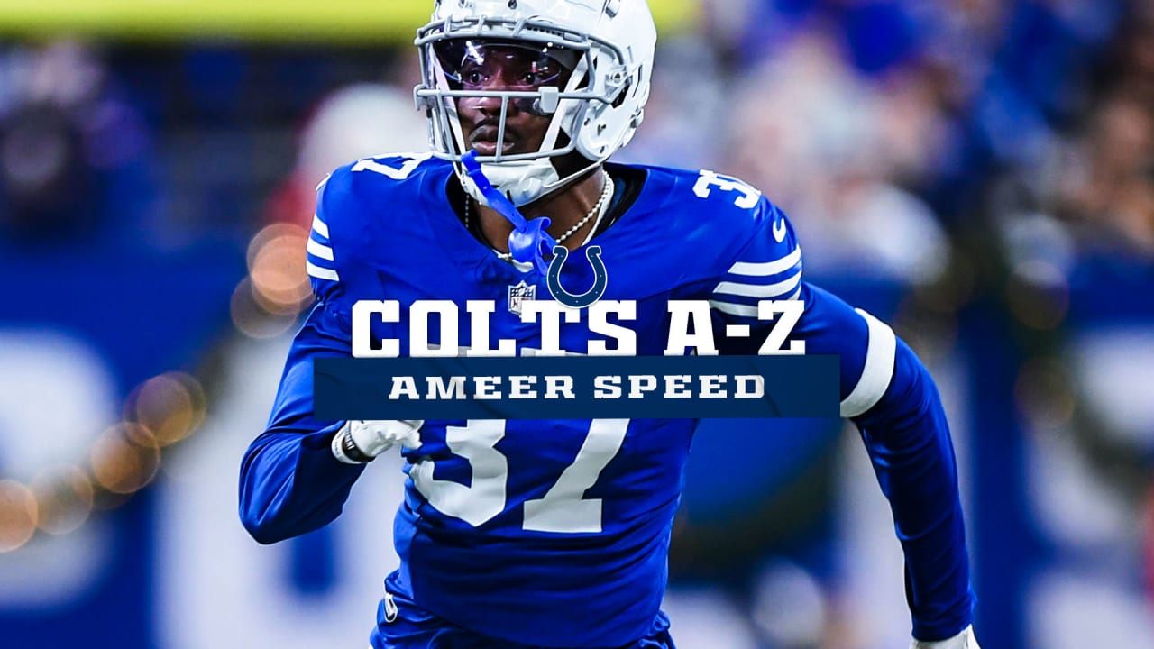 Colts A to Z: Ameer Speed