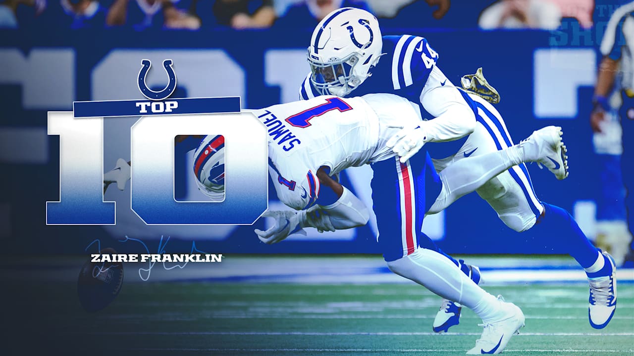 Zaire Franklin: Top 10 Plays of 2024