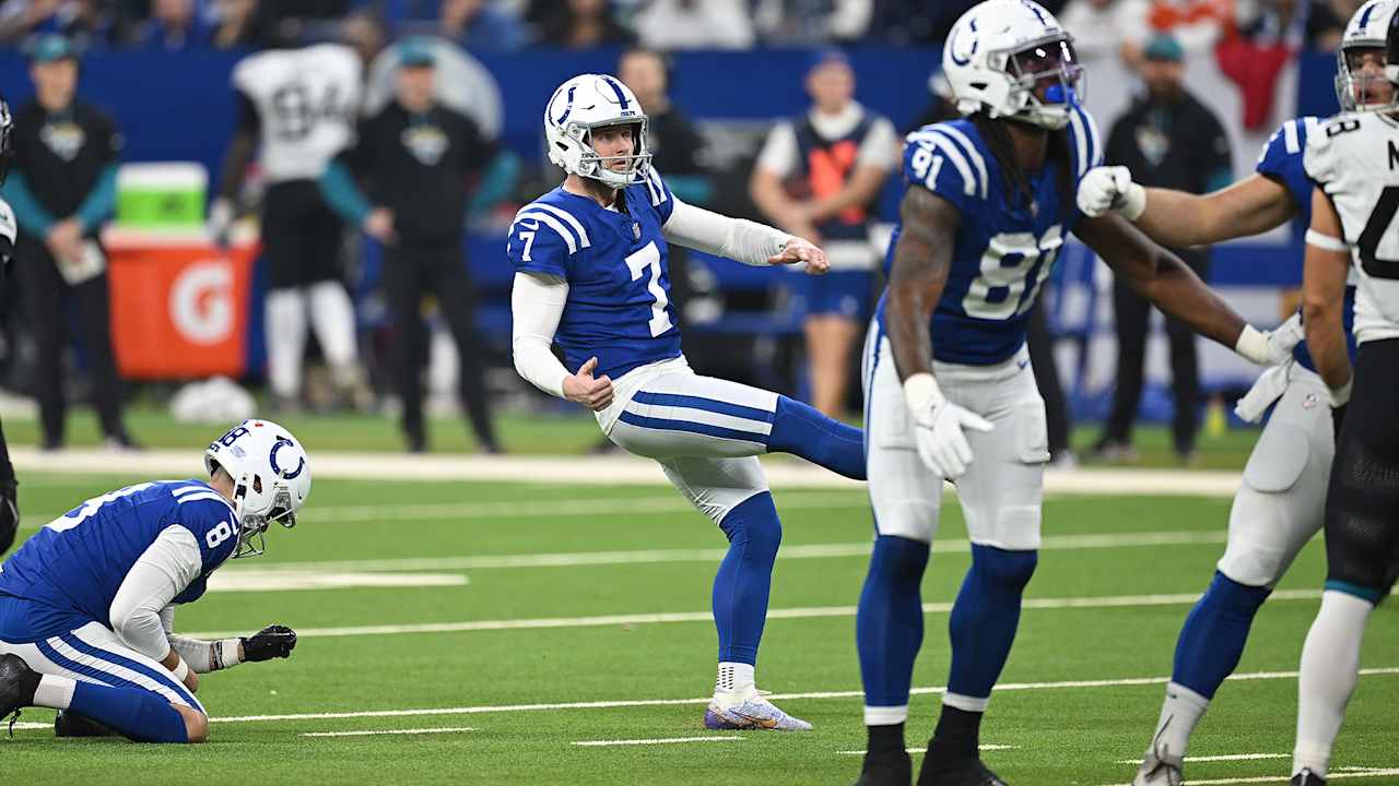 HIGHLIGHT: Matt Gay's 36-yard FG boosts Colts' lead to seven