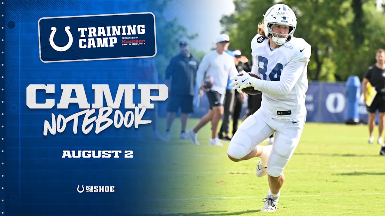 Training Camp Notebook: Colts focus on red zone with some important context