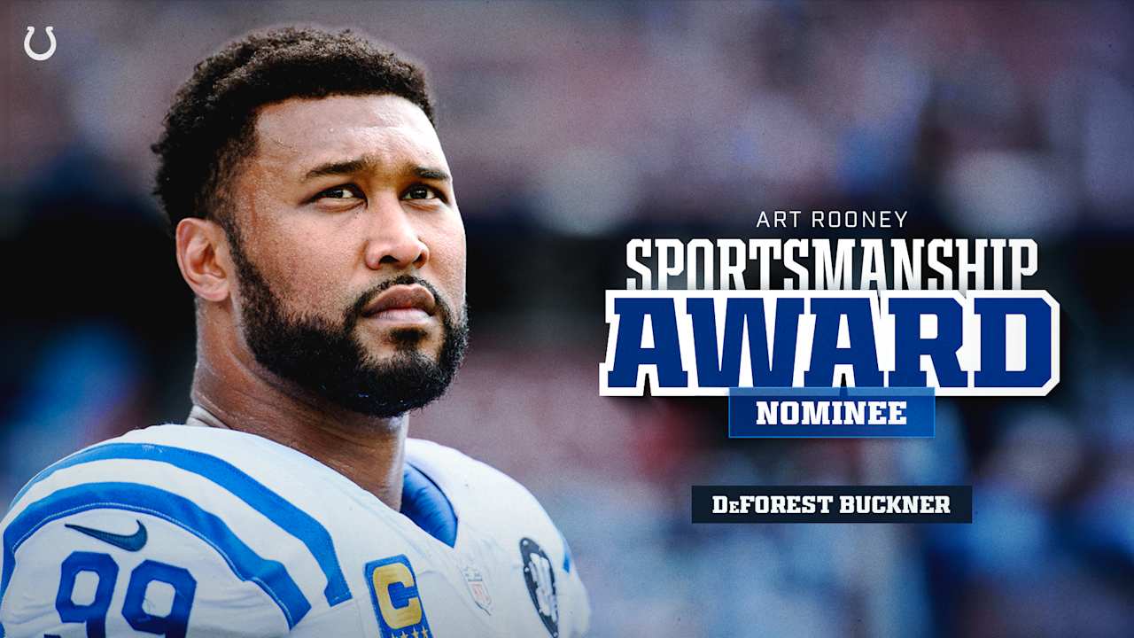 Colts DT DeForest Buckner nominated for 2024 Art Rooney Sportsmanship Award