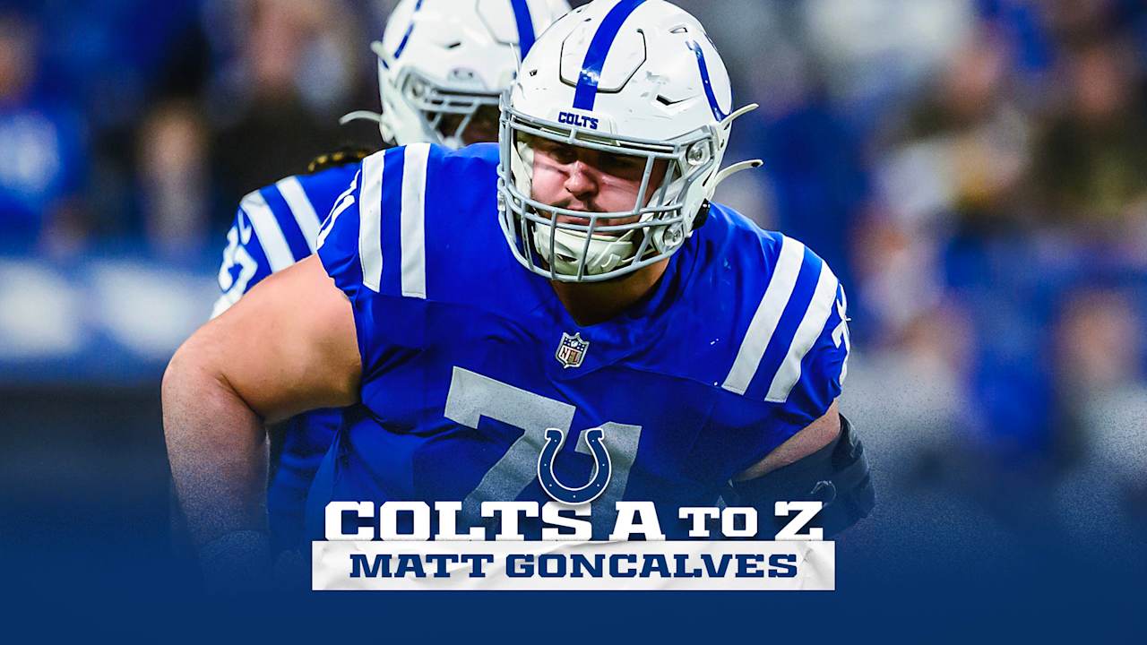 Colts A to Z: Matt Goncalves