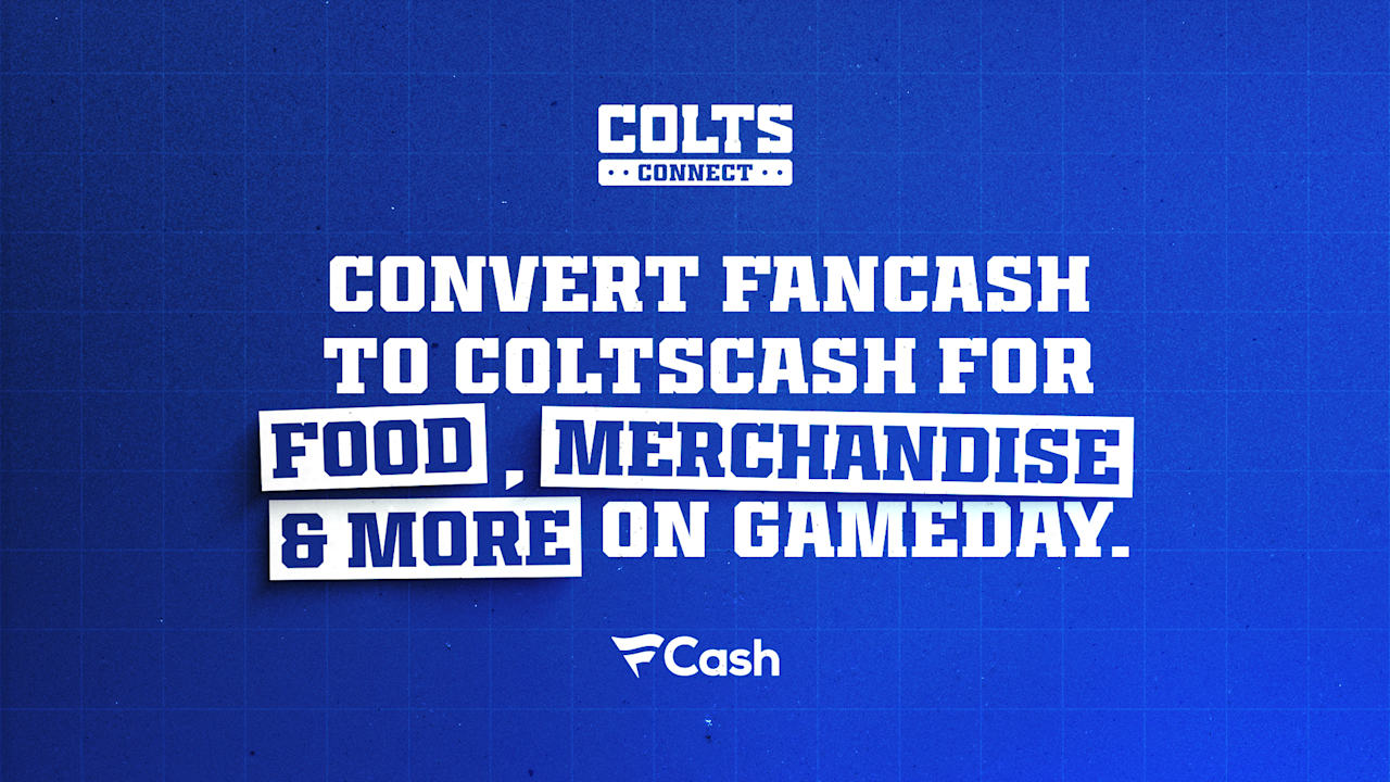 Indianapolis Colts season ticket members to receive FanCash to enhance ...