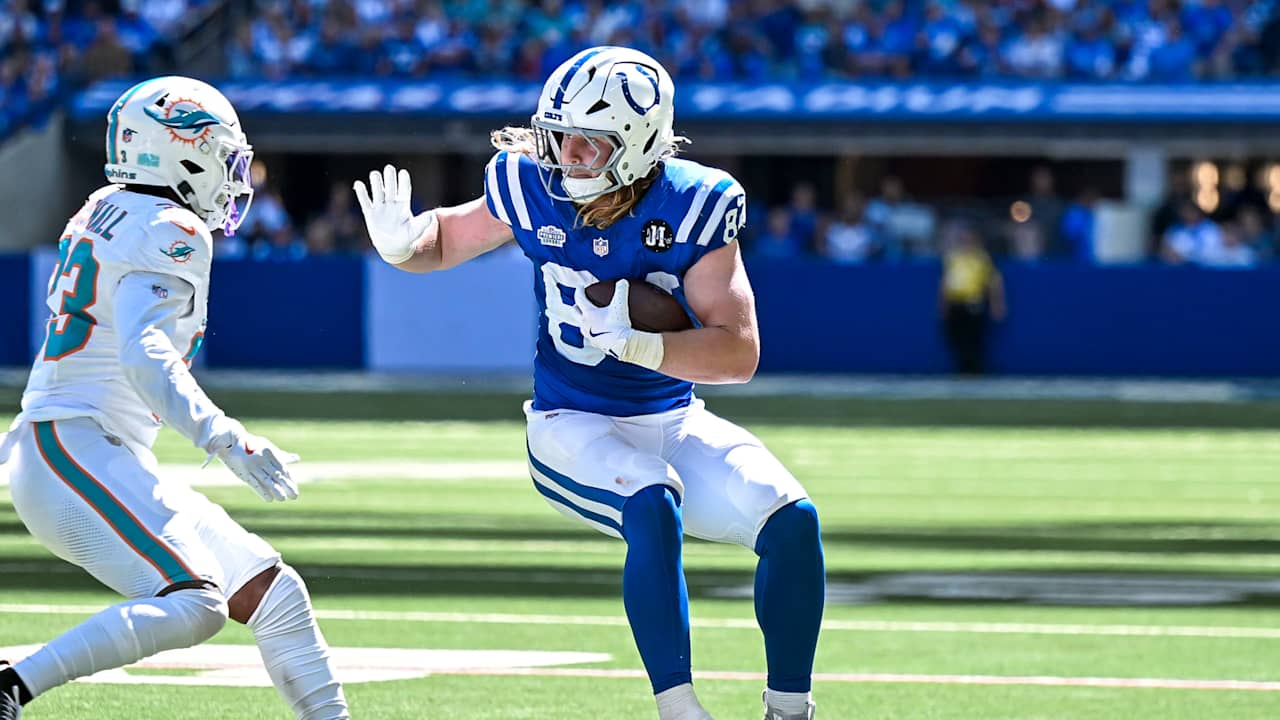 HIGHLIGHT | Tyler Warren's best plays from debut game vs. Dolphins | Week 1