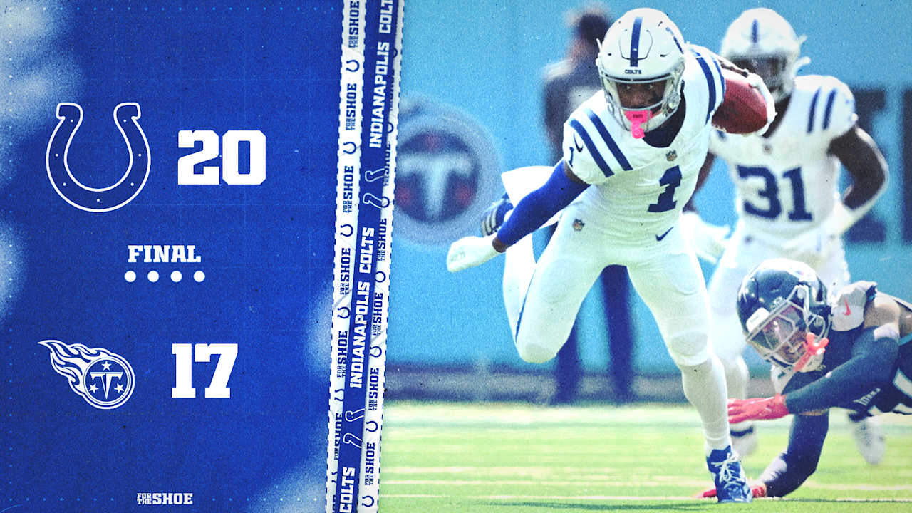 Colts get back to .500, earn first AFC South victory of 2024 with win ...